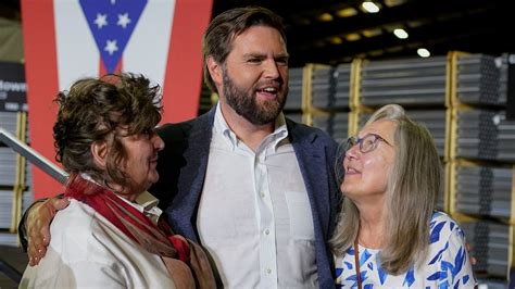 J D Vance Joins Us Senate Campaign In Ohio