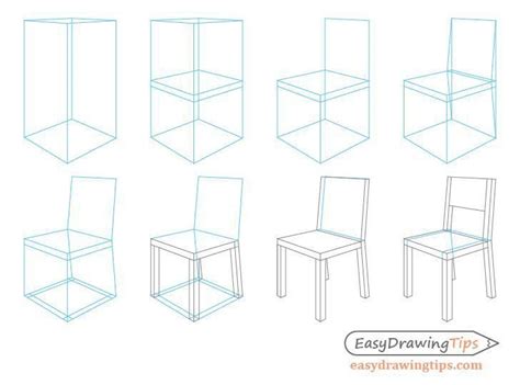 Chair Drawing Easy Chair Drawing Step By Step How To Draw A Chair