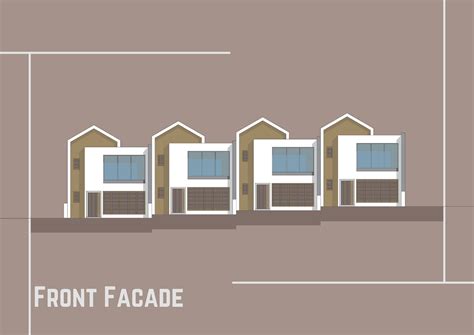 Row House Design Behance