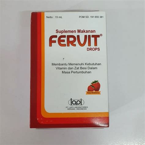 Harga Fervit Drop Terbaru Des 2024 Biggo Indonesia