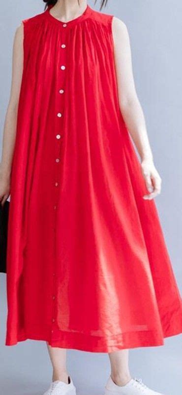 Loose Long Women Spring Dresses Plus Size Sleeveless Dresses Spring