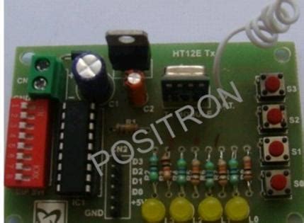 Rf Transmitter Module Mhz Operating Frequency M Transmission Range Dip Switches