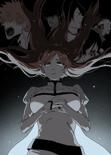 Kuchiki Rukia Inoue Orihime Kurosaki Ichigo Abarai Renji Ishida