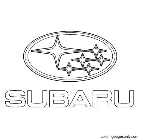 Printable Car Logo Coloring Pages