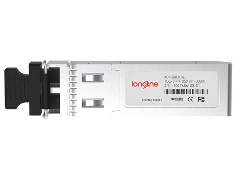 Dell Networking 407 Bbou Compatible 10gbase Sr Sfp 850nm 300m Dom