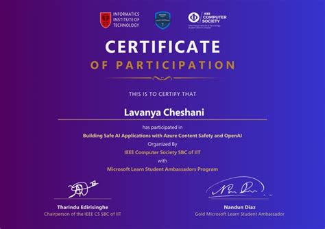 Webinar On Azure Content Safety And Openai Lavanya Cheshani Posted On