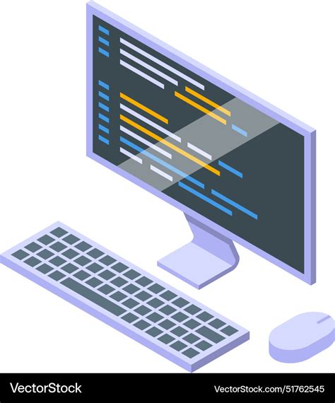 Software Engineer Writing Code On Desktop Computer