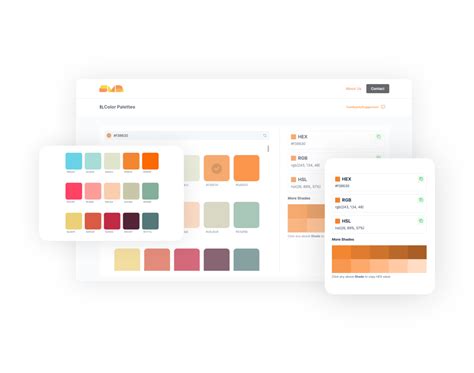 color palettes simplify my dev