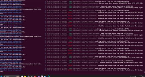 Unstoppable Error Chirpstackdownlinkscheduler Schedule Next Queue Item For Device Failed