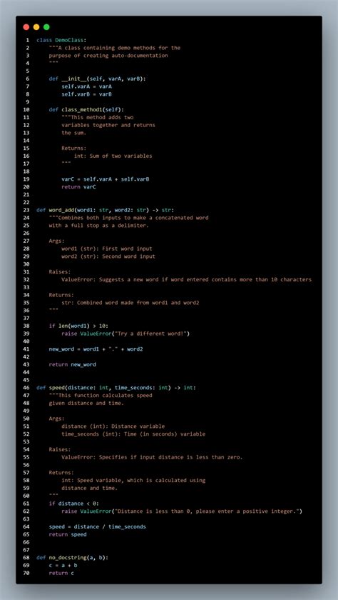 Step By Step Basics Code Autodocumentation Towards Data Science