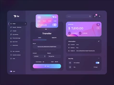 Wallet Iupayme Desktop Dark Mode 💳 By Manuel Rovira 😺🤘 For Orizon Ui