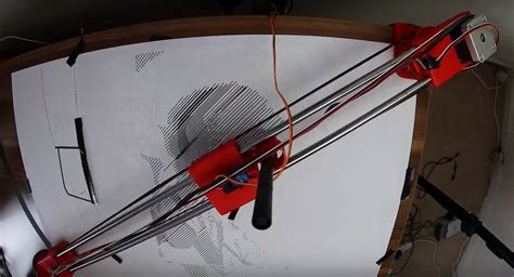 Pen Plotter Uses Polar Coordinates