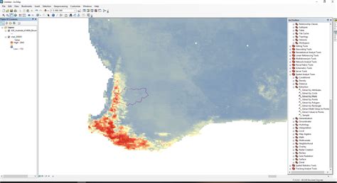 arcgis 只有边界线的情况下如何截取目标区域（掩膜裁剪） arcgis如何裁剪出自己想要的区域 csdn博客