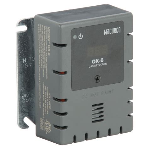 Macurco Dvp 120 Oxygen Fixed Gas Detector 45cj93 Ox 6 Grainger