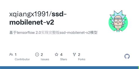 Github Xqiangx1991ssd Mobilenet V2 基于tensorflow 20实现完整版ssd