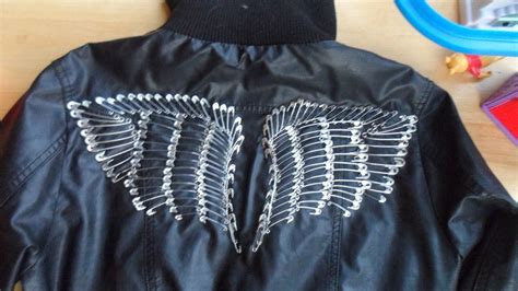 Safety Pin Wing Jacket Safety Pins Fashion Punk Pins Safety Pin