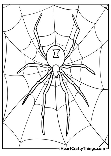 Top 10 Free Printable Spider Coloring Pages Online