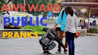 Awkward Public Pranks Pranks In India 2016 Tango Tube Youtube