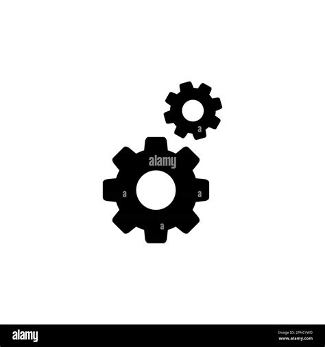 Setting Icon Vector Cog Settings Icon Symbol Stock Vector Image And Art Alamy
