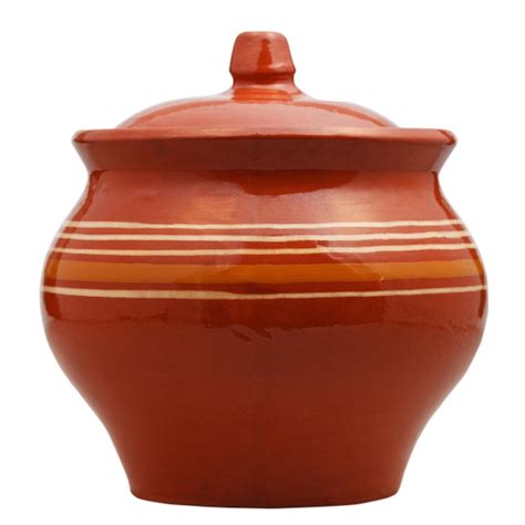 Side View Of Closed Earthenware Pot Premium Photo