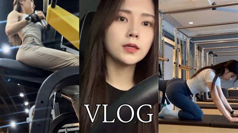 Vlog 일상 브이로그 필라테스강사 바쁘다 버뻐 현대사회 운동 영상 한도초과 붙임머리 리터치 영화 플래시 후기 어반밸리애견카페 레오 와 레미