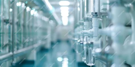 Renewable Energypowered Desalination Plant Producing Clean Water With Green Hydrogen Concept