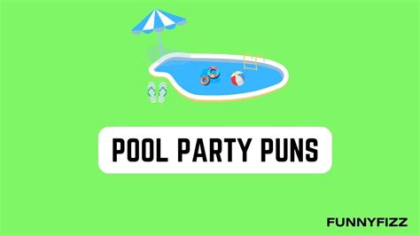 40 Pool Party Puns