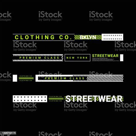 간단한 도시 슬로건 스트립 디자인 스크린 인쇄 티셔츠 후드티 재킷 등을 디자인하기에 완벽합니다 0명에 대한 스톡 벡터 아트 및 기타 이미지 Istock