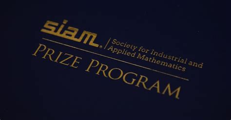 Society For Industrial And Applied Mathematics Siam On Linkedin