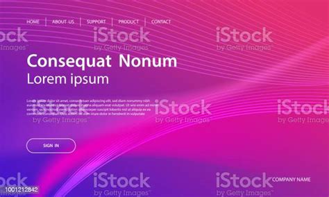 웹사이트 템플릿 디자인 및 방문 페이지 동적 모양 배경 라인 애플 리 케이 션 개발 모바일 Ui 서식 파일 벡터 일러스트 전자