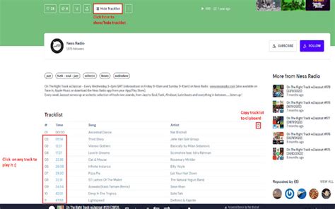 Mixcloud With Tracklist For Google Chrome Extension Download