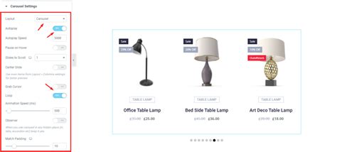 How To Use Florence Carousel Widget By Ultimate Store Kit