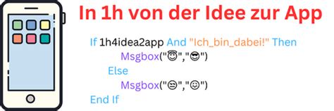 1h4idea2app In 1 Stunde Von Der Idee Zu App B4X Programming Forum