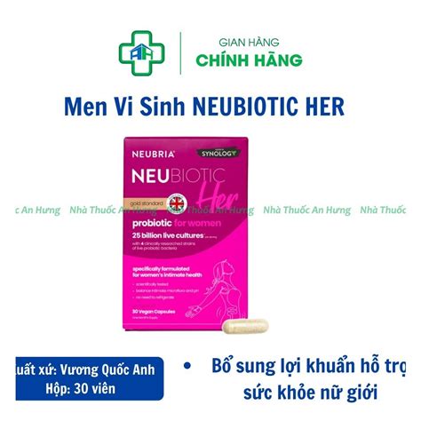 Men Vi Sinh Ph Khoa N Neubria Neubiotic Her B Sung T L I Khu N C I Thi N V Ng N Ng A C C
