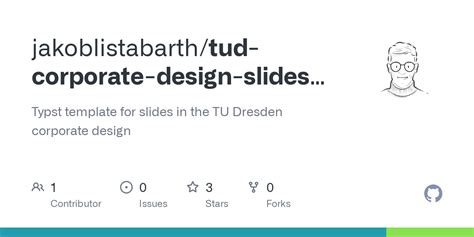GitHub Jakoblistabarth Tud Corporate Design Slides Typst Typst Template For Slides In The TU