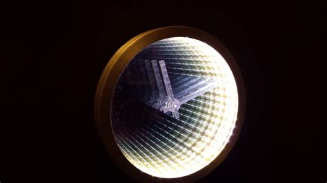 Infinity Mirror Clock Making 5 Steps With Pictures Instructables
