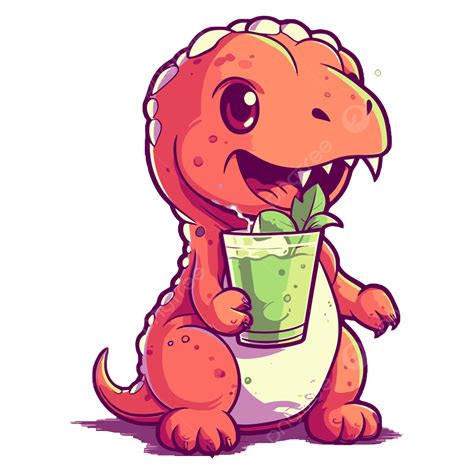 Cute Tyrannosaurus Rex Cartoon T Rex Dinosaur Isolated On 44 Off