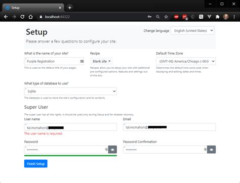 Setup Screen Fails When User Has A Previous Failed Setup · Issue 8189 · Orchardcmsorchardcore
