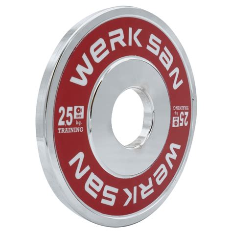 Iwf Training Chromium Plates