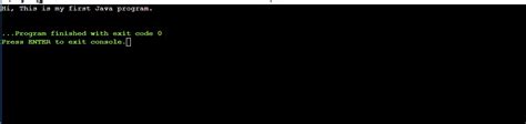 Simple Example Of Java Program Step By Step JAVA