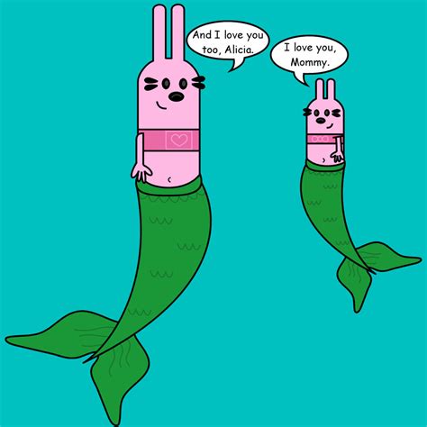 Widget And Alicia As Mermaids By Dev Catscratch On Deviantart