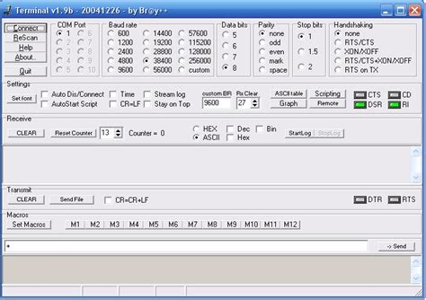 Qt Serial Port Baud Rates Uart Dagorradio