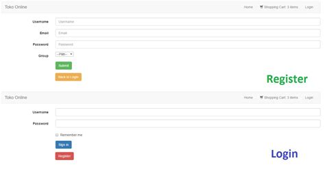 Tutorial Membuat Toko Online Menggunakan Codeigniter Register Dan
