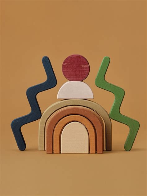 Shapes Building Blocks Moon Picnic