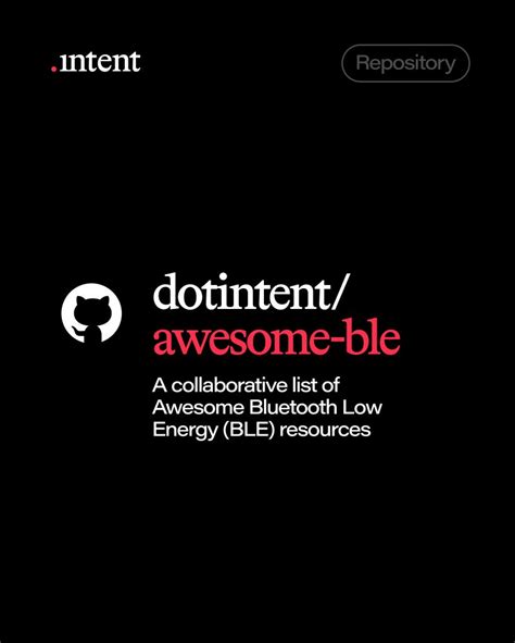 🚀 A Little Update From Our Awesome Ble Repository On Github Matteo C