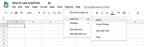 How To Use AutoCrat Add On For Google Sheets Sheetgo Blog