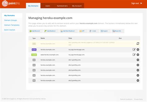 Pointdns Heroku Dev Center