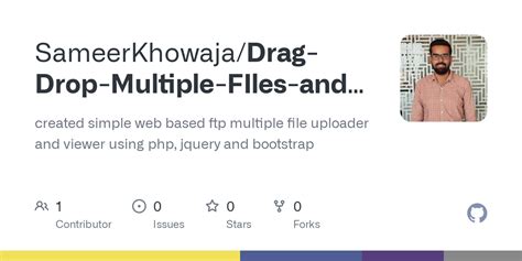 Github Sameerkhowajadrag Drop Multiple Files And Uploaded File Viewer Using Php Created