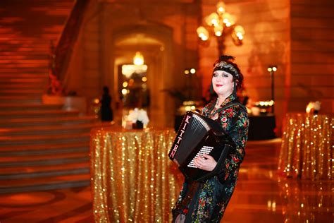 Accordion At The Great Gatsby Party
