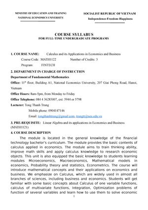 Assignment 1 Assignment For Econometrics Assignment 1 Estimating